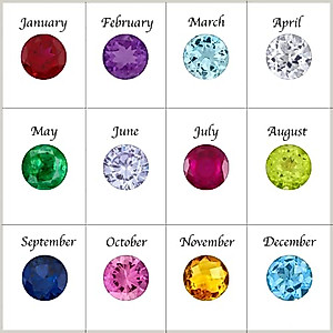 YDD 10K 14K 18K Gold Mothers Rings with 2 Stones Birthstone Ring Gold Ring with Birthstone Rings for Women Custom Engraved Engagement Promise Rings for Women