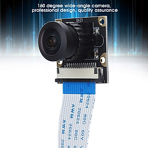 S erounder 8MP 160 Degree Wide Angle Camera Module for IMX219 Components Accessories(Black)