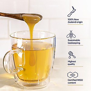 Manuka Health UMF 13+/MGO 400+ Manuka Honey (250g/8.8oz), Superfood, Authentic Raw Honey from New Zealand