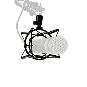 Rode PSM1 Shock Mount for Podcaster, Procaster, PSA1, and DS1 Microphones and Amazon Basics XLR Microphone Cable
