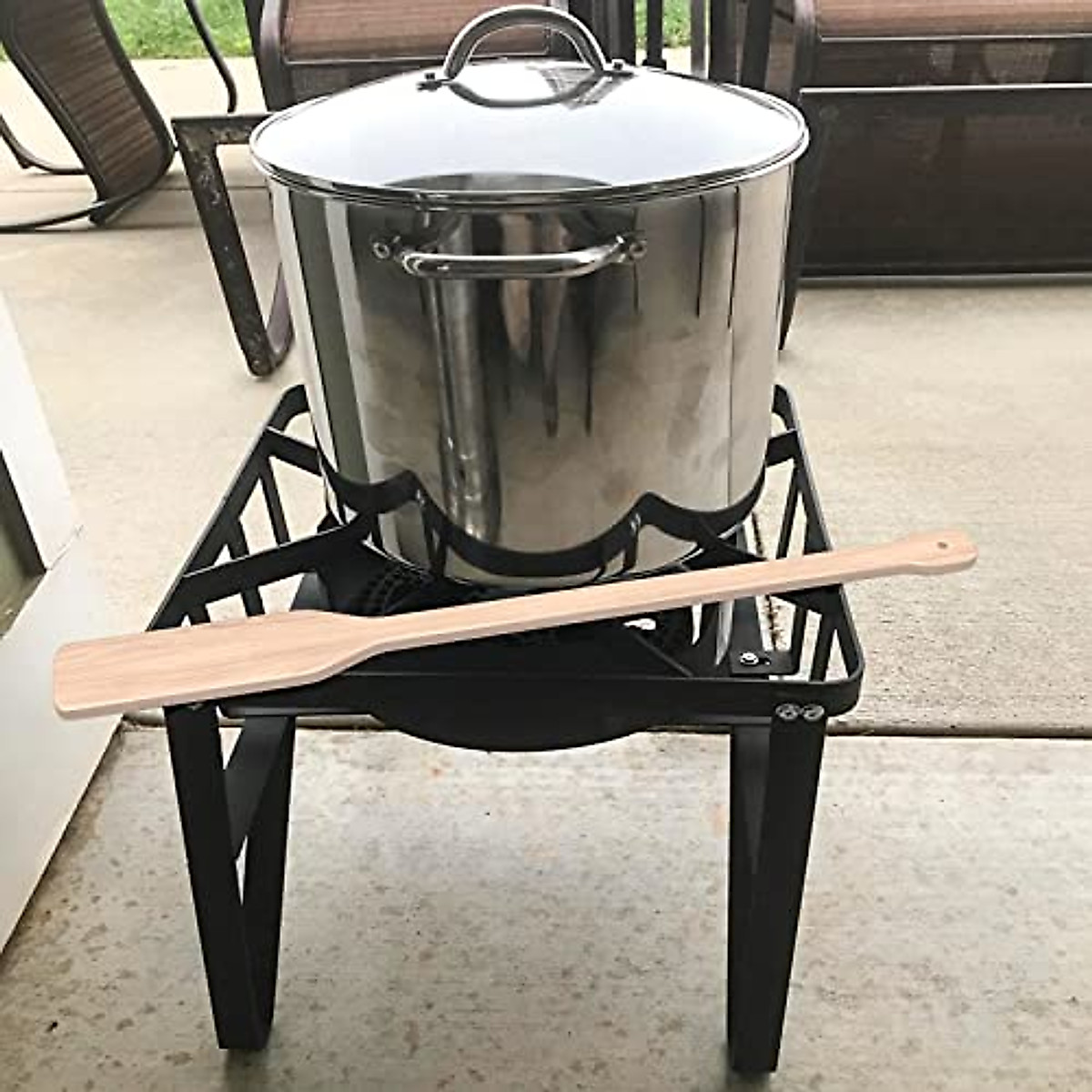 36 inch Large Wooden Mixing Stirring Paddle-Kitchen Accessories,Wood Mash Spoon for Cooking in Big Pot and Stockpots