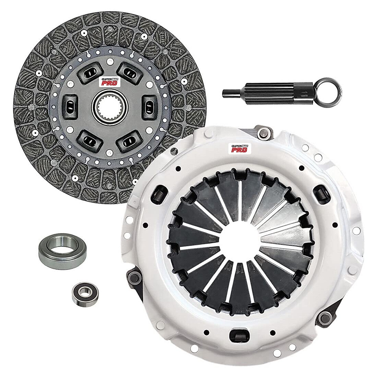 ClutchMaxPRO Performance Stage 1 Clutch Kit Compatible with 8/1985-5/1987 Toyota 4Runner Pickup SR5 8/1981-86 Celica Supra 1983-87 Cressida 1986-7/88 Supra 22RTE 5MGE 7MGE MK2 MK3 (CP16018HD-ST1)