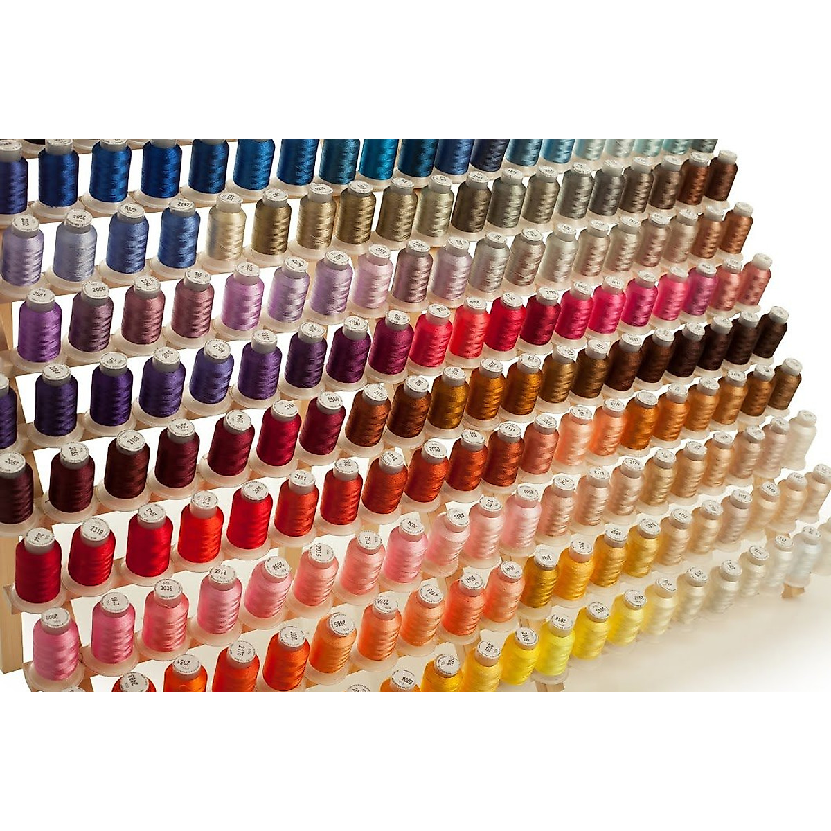 Mega Kit 260 Spools Polyester Embroidery Machine Thread