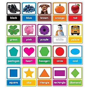 Colors & Shapes in Photos Bulletin Board