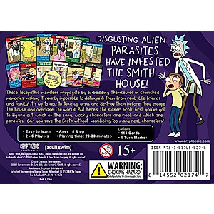 Rick and Morty Total Rickall Cooperative Card Game