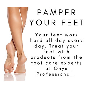 Onyx Professional Foot Peel Mask Callus Remover (2 Pack) Dead Skin Remover, Foot Exfoliator, Cracked Heel Repair - Feet Peeling Mask Pedicure Kit For Smooth Baby Soft Healthy Feet