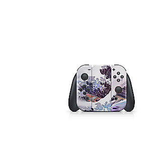 Tacky Design Watercolor Skin Compatible with Nintendo Switch Skin Wrap Cover, Wave Off Kanagawa Skin for Nintendo Switch Stickers, Premium Vinyl 3M Full Wrap Decal.