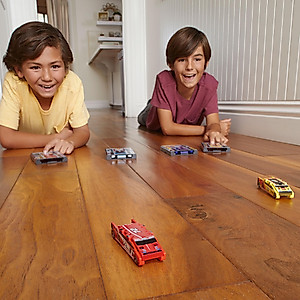 Flat 2 Fast Red 72 Card Racer | Load, Launch, Race - Pocket-Sized Racecar Toy Ages 5 and up (Sold Each)