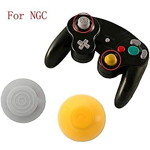 2 x Analogue Analog Sticks Thumbsticks Grips Thumb Joystick Cap for NGC Gamecube Controller