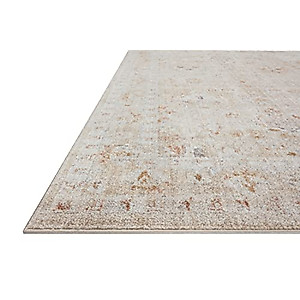 Loloi II Monroe Collection MON-05 Sand/Sunrise 6'-7" x 9'-3" Area Rug
