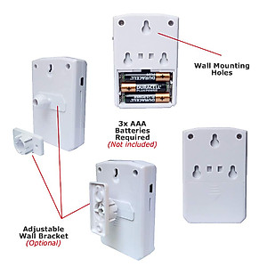 Talking Products, PIR Infrared Motion Sensor, Pro Edition with Multi-Track Playback. Download Your own Custom MP3 Sound Files to Play Speech, Music or Sound Effects