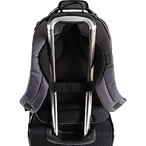 Perry Ellis Men's M325 Business Laptop Backpack with Tablet Compartment, Charcoal, One Size