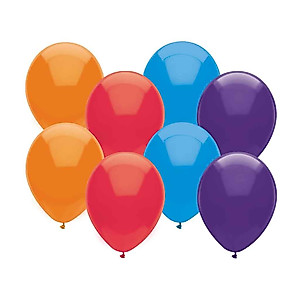 Anagram Licensed Birthday Balloons, for TMNT Teenage Mutant Ninja Mayhem Turtles Theme Collection, Party Accessory, Multicolor, 4th Birthday, Various