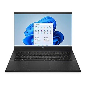 2022 HP High Performance Business Laptop - 17.3'' FHD IPS 11th Intel i7-1165G7 Iris Xe Graphics 32GB DDR4 1TB SSD WiFi 6 Bluetooth Fullsize Keyboard w/ Numpad Win 11 Pro USB, Black, 17-CN0097NR