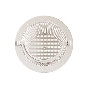 FibroPool Swimming Pool Skimmer Basket with Handle (2 Pack) Replacement Strainer for Leaves and Debris - Compatible with Above Ground Pools