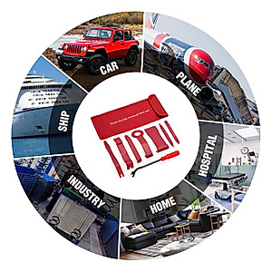 JOJOY LUX Pack of 8 Auto Trim Removal Tool Set for Car Audio Dash Door Panel Window Molding Fastener Remover Tool Kit with Storage Bag