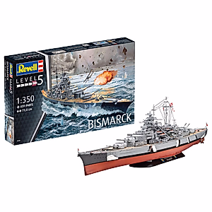 Revell Germany 05040 Battleship Bismarck Model Kit