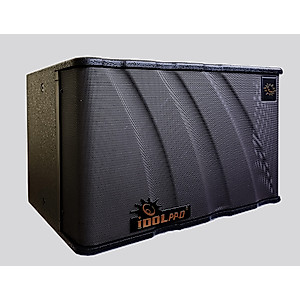 IDOLpro IPS-680 1000W Professional High Fidelity Vocal Coffee Brown Karaoke Speakers