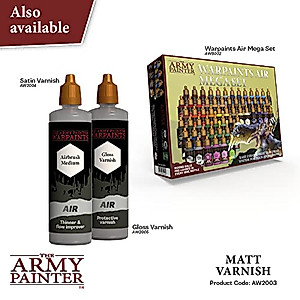 The Army Painter Warpaints Air Airbrush Matt Varnish 18ml Acrylic Paint for Airbrush, Wargaming and Modelling