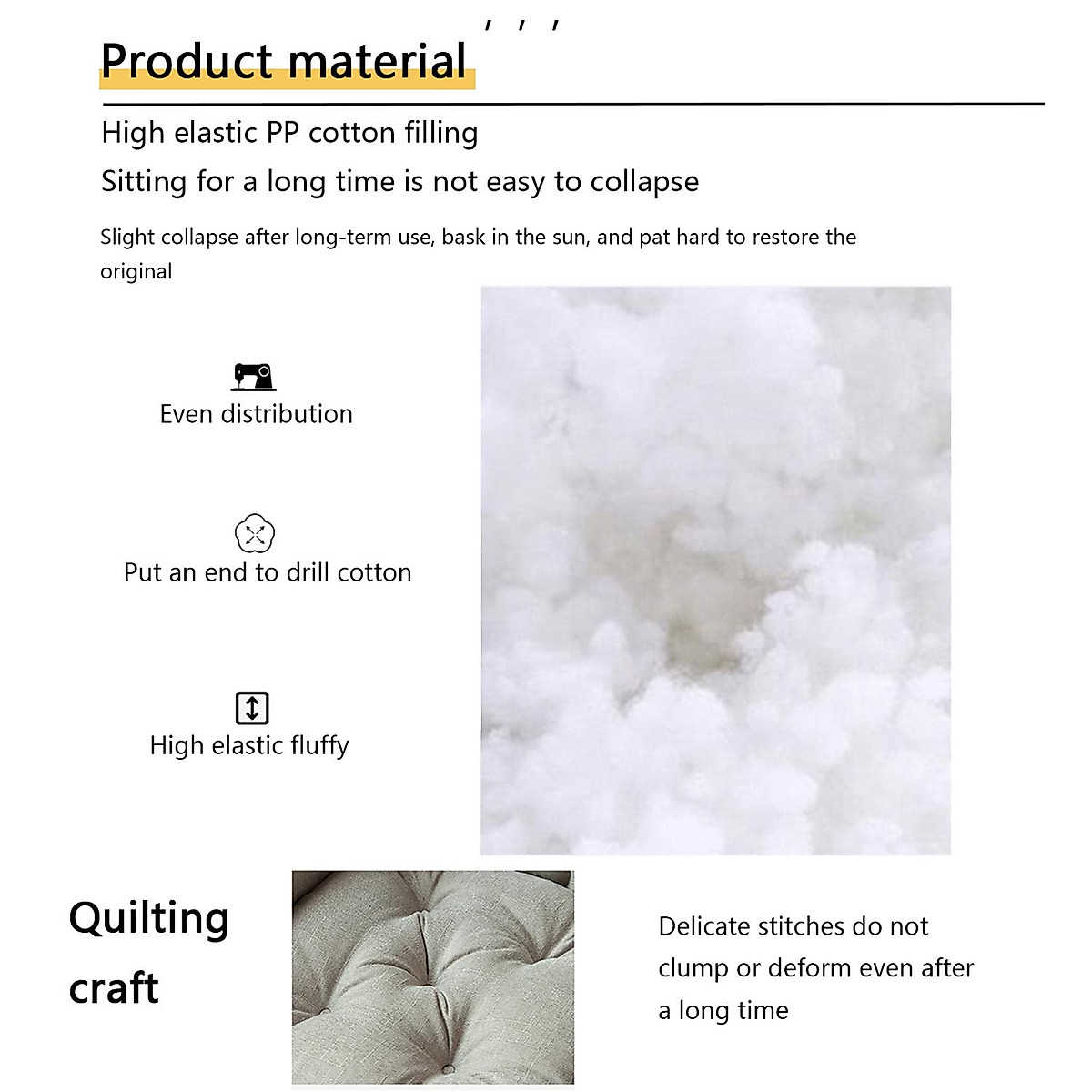 ACGrade Semi-Enclosed seat Cushion, Plush Back Chair Cushion, Semi Enclosed one seat Cushion, Suitable for Decorating Home, School, Table and Chair Pillows