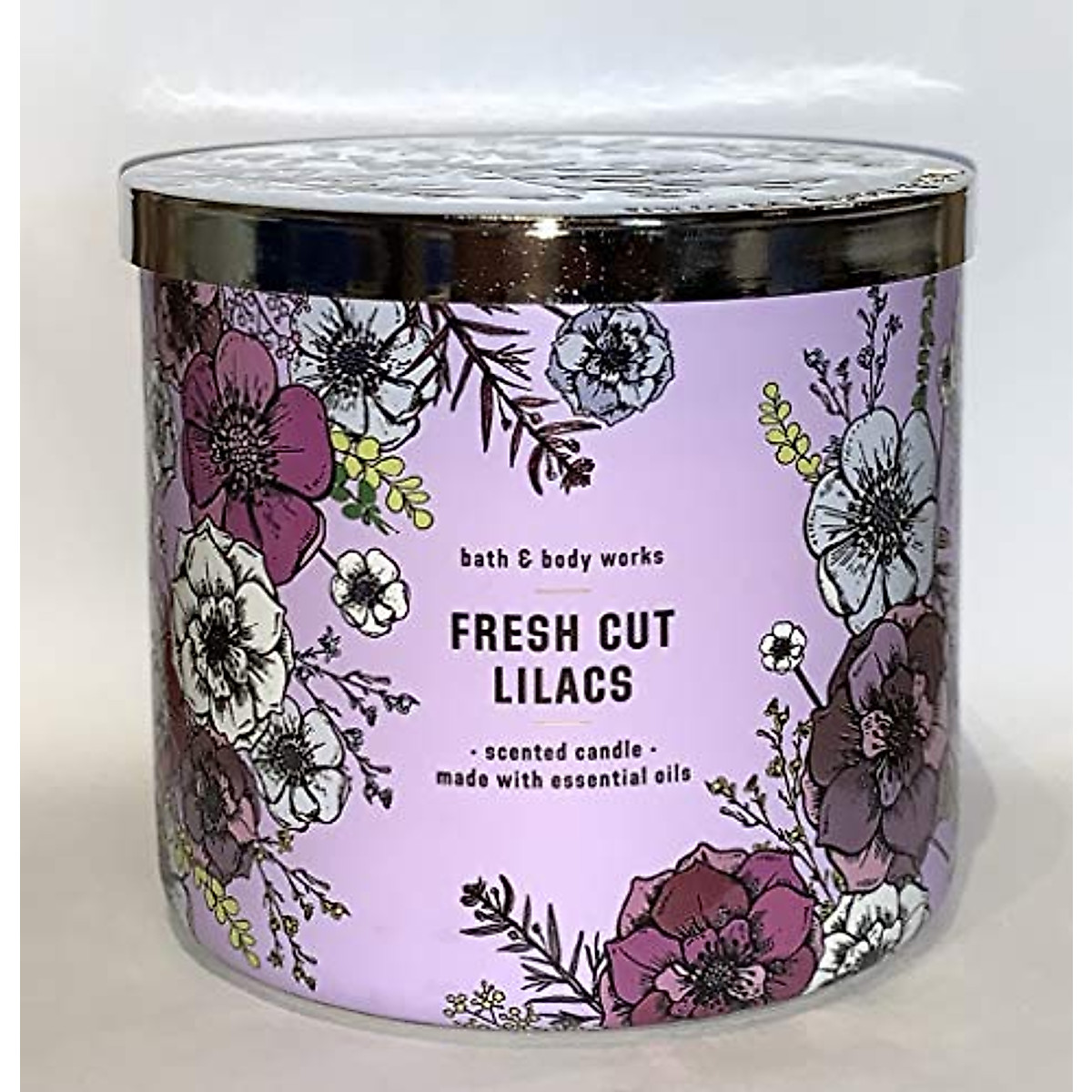 Fresh Cut Lilacs 3 Wick Candle 14.5 oz. New 2020