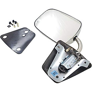 ORTUS UNI Stainless Steel Manual Mirrors LH & Pair Set Compatible with Truck 14502035