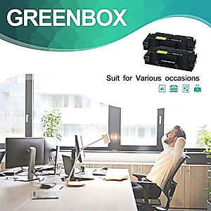 GREENBOX Compatible 3315 3325 106R02310 High Yield Toner Cartridge Replacement for Xerox 3315 3325 106R02310 for WorkCentre 3315 3315DN 3325 3325DN 3325DNI Printer (5,000 Pages, 2 Black)