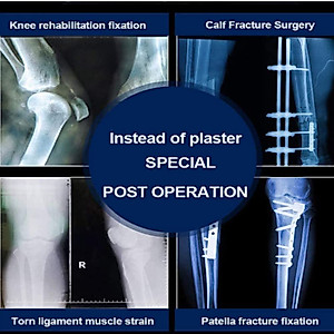 XBJYDMBDD ROM Knee Brace Hinged Knee Brace ROM Knee Braces are Great for ACL/Ligament/Sports Injuries Adjustable Knee Immobilizer