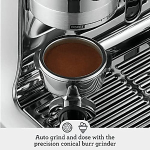 Breville Barista Pro Espresso Machine, 2 liters, Brushed Stainless Steel, BES878BSS