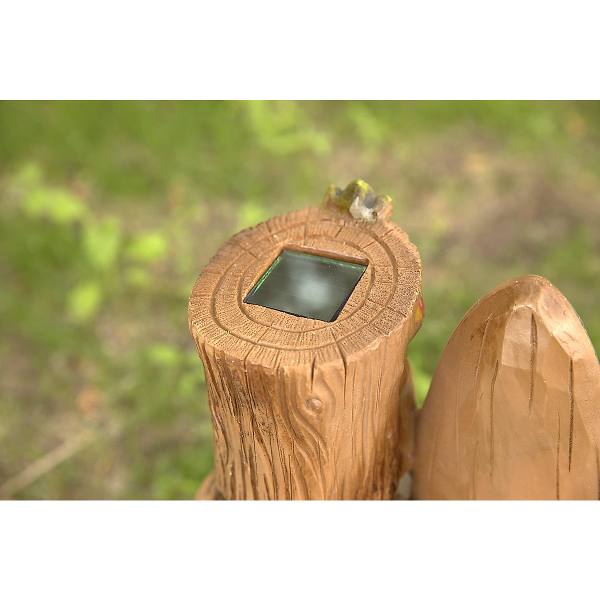 VP Home Triple Tiki Totem Solar Light for Home and Outdoor Decor Triple Tiki Solar Powered Flickering LED Garden Light Backyard Tiki Totem Outdoor Decoration