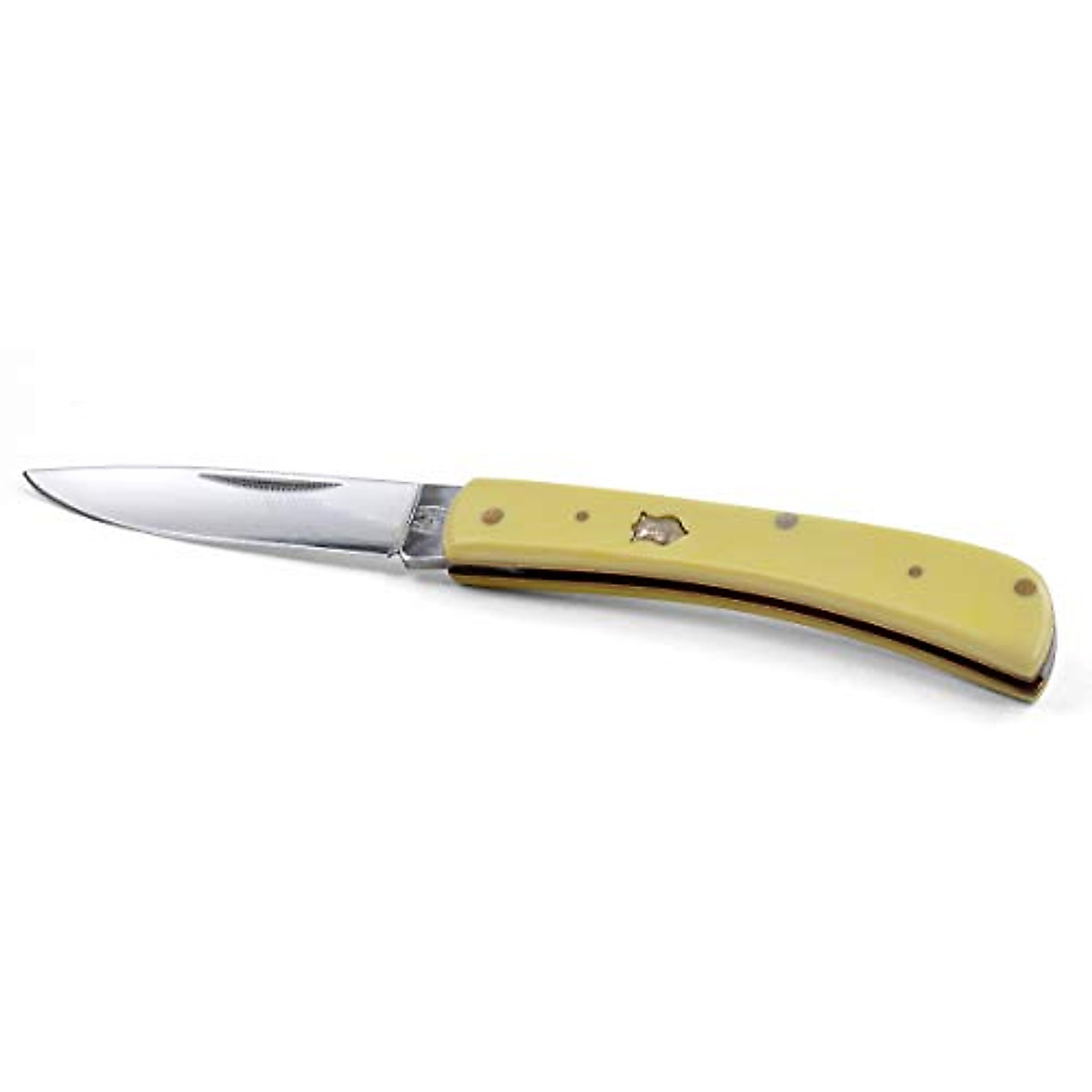 Rough Ryder Work Knife Yellow Synthetic