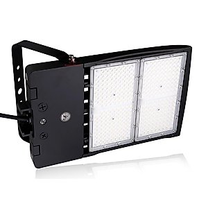 RuggedGrade 300 Watt - NextGen IV Series LED Flood Light - 45,000 Lumen - 5000K - Flood Mount - Black