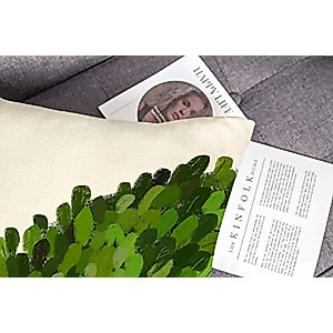 Red Christmas Pillow Covers 18x18 Set of 4 Farmhouse Christmas Decorations Snowman Wreath Santa Claus Tree Merry Christmas Holly Jolly Winter Holiday Decor Throw Cushion Case for Home Couch S22C17