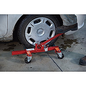 Ironton Heavy-Duty Mechanical Wheel Dolly - 1,250-Lb. Lift Capacity