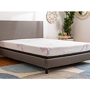 Tulo by Mattress Firm | 6 INCH Memory Foam Lavender Mattress | Pain-REDUCING Pressure Relief | King Size