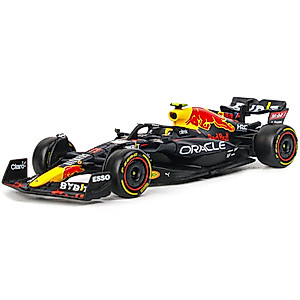 IYASFPFP Bburago 1:43 New 2022 F1 Red Bull Racing RB18 1# Verstappen 11# Perez Special Paint Formula One Alloy Super Toy Car Model (RB18 #11)