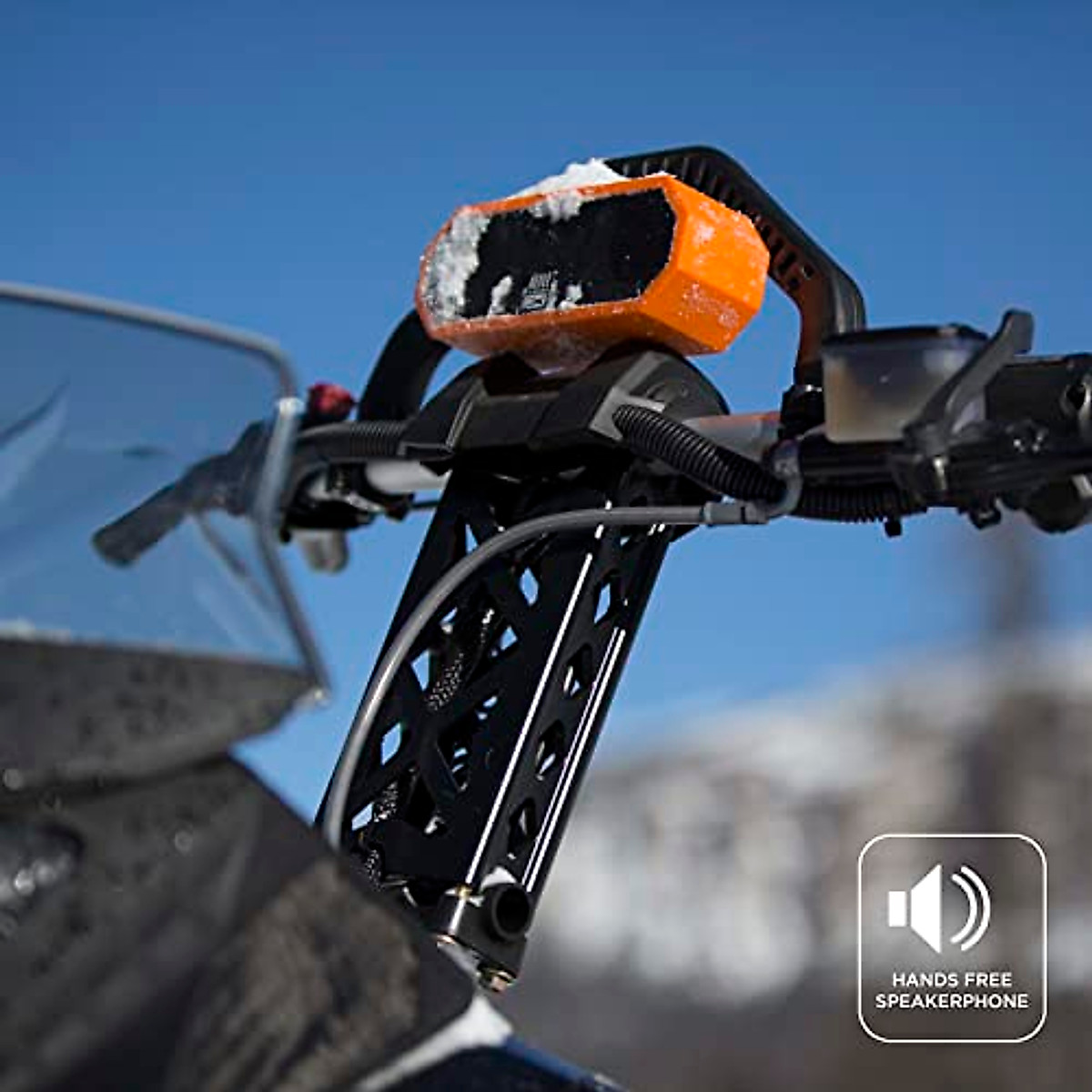 Altec Lansing Jacket H2O 2 - Waterproof Bluetooth Speaker with 3.5mm Aux Port, IP67 Certified & Floats in Water, Compact & Portable Speaker for Travel & Outdoor Use, 8 Hour Playtime, Black