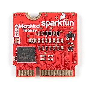 SparkFun MicroMod Teensy Processor ARM Cortex-M7 Processor Clock speeds up to 600MHz 16MB Flash Memory 102k RAM Memory 7X Serial UART Ports 4X I2C Buses 2X SPI CAN-Bus 12x GPIO USB Host and Device