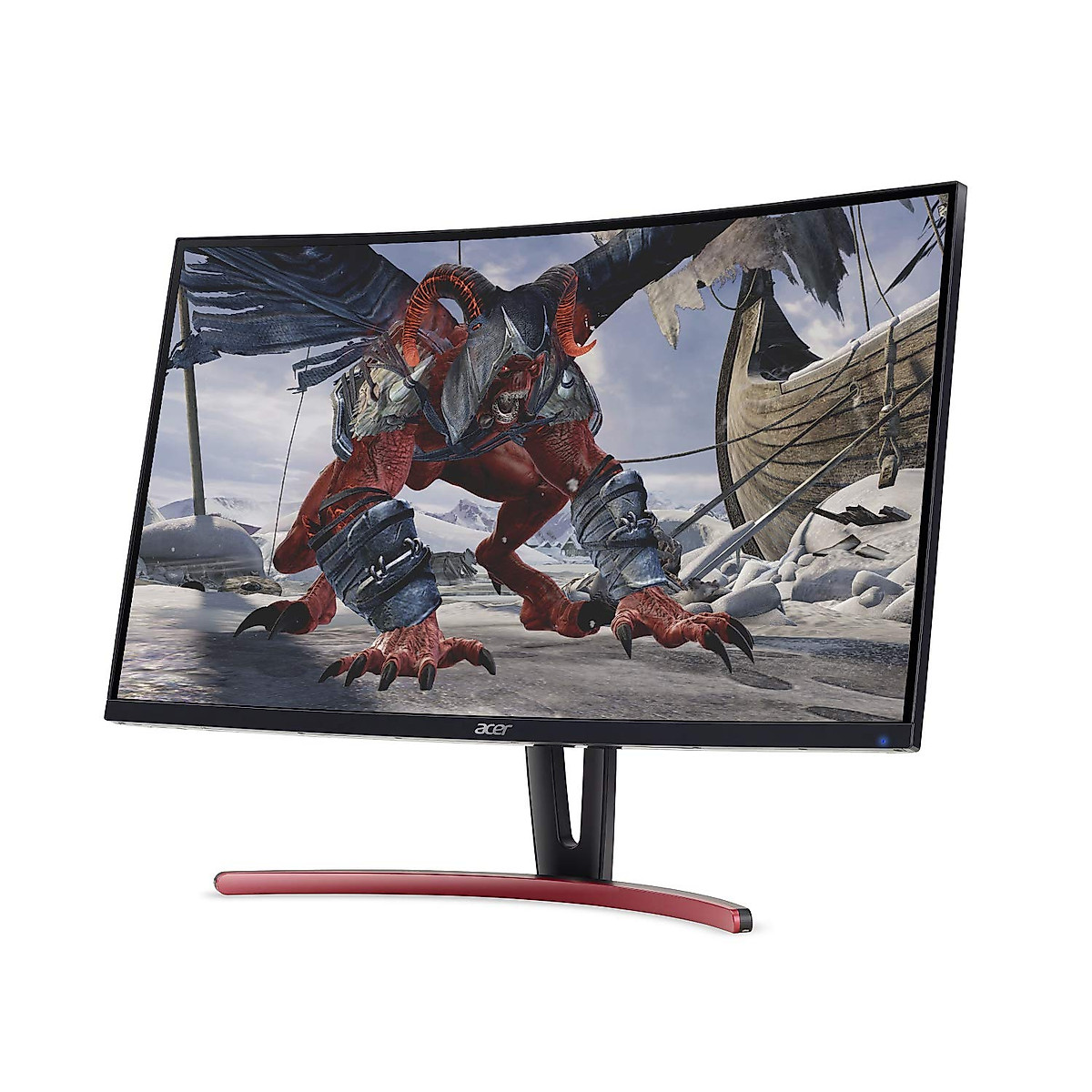 Acer ED273UR Pbidpx 27-inch Curved WQHD (2560 x 1440) 144Hz Gaming Monitor with AMD Radeon FreeSync Technology (Display Port, HDMI & DVI Ports)
