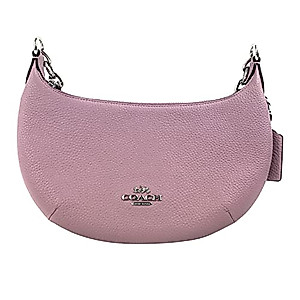 COACH Leather Payton Shoulder Bag in Ice Purple