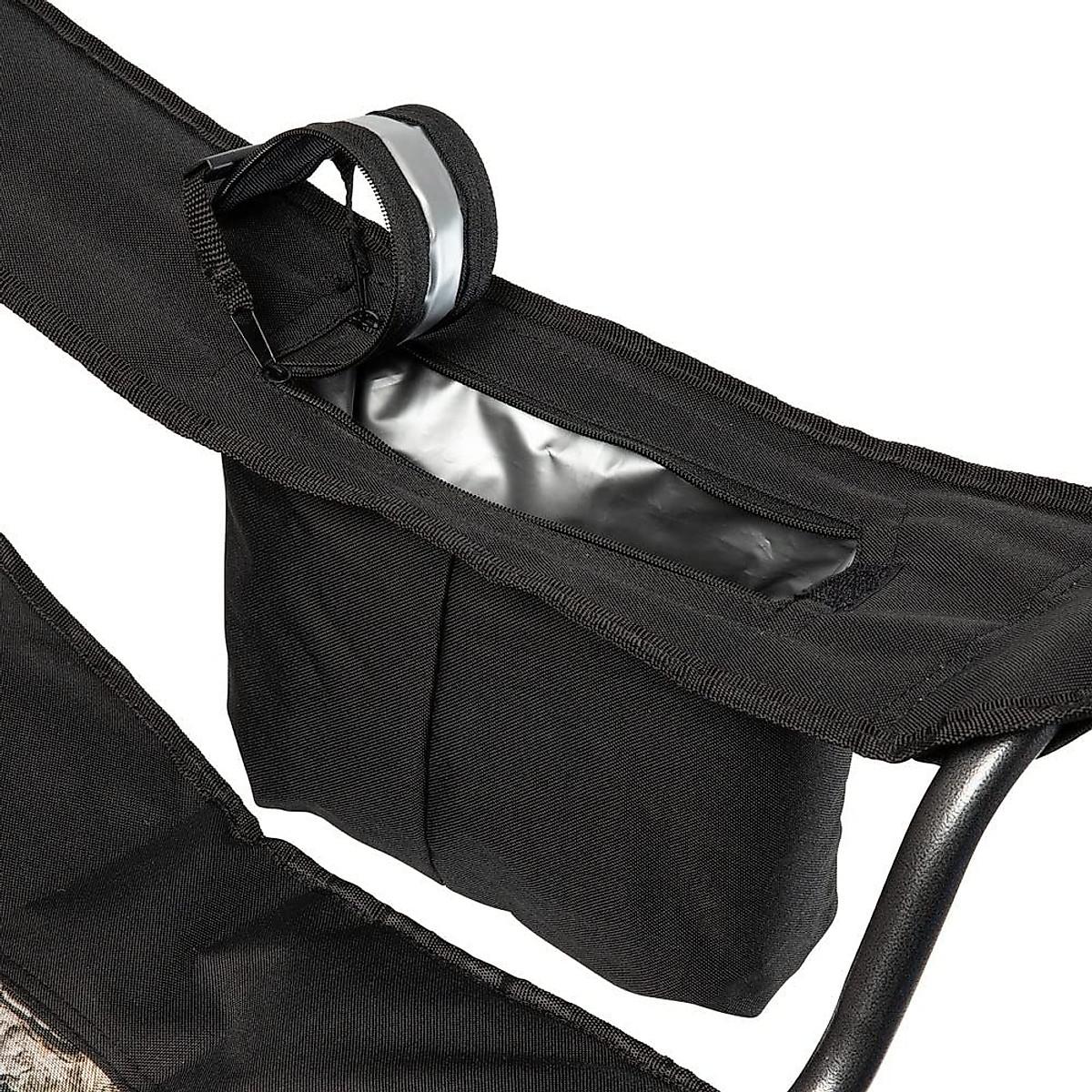 RTIC Big Bear Chair, Black/Camo, Portable Outdoor Camping Chair with Arm Rest, Folds Quickly for Easy Storage, 400lb Max Weight Capacity