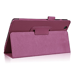 Asng LG G Pad X 8.0 / G Pad III 8.0 Case - Slim Folding Stand Cover Smart Case for LG G Pad X 8.0 (V521) / AT&T (V520) / LG G Pad III 8.0 (V525) 8-Inch Tablet (Purple)