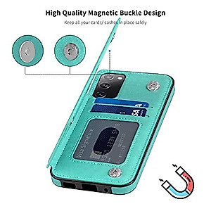 COOYA for Samsung S20 FE Case, Galaxy S20 FE 5G Case Wallet Case with Card Holder Premium PU Leather Magnetic Closure Protective Back Flip Phone Case for Samsung Galaxy S20 FE(Fan Edition) 5G 6.5Inch