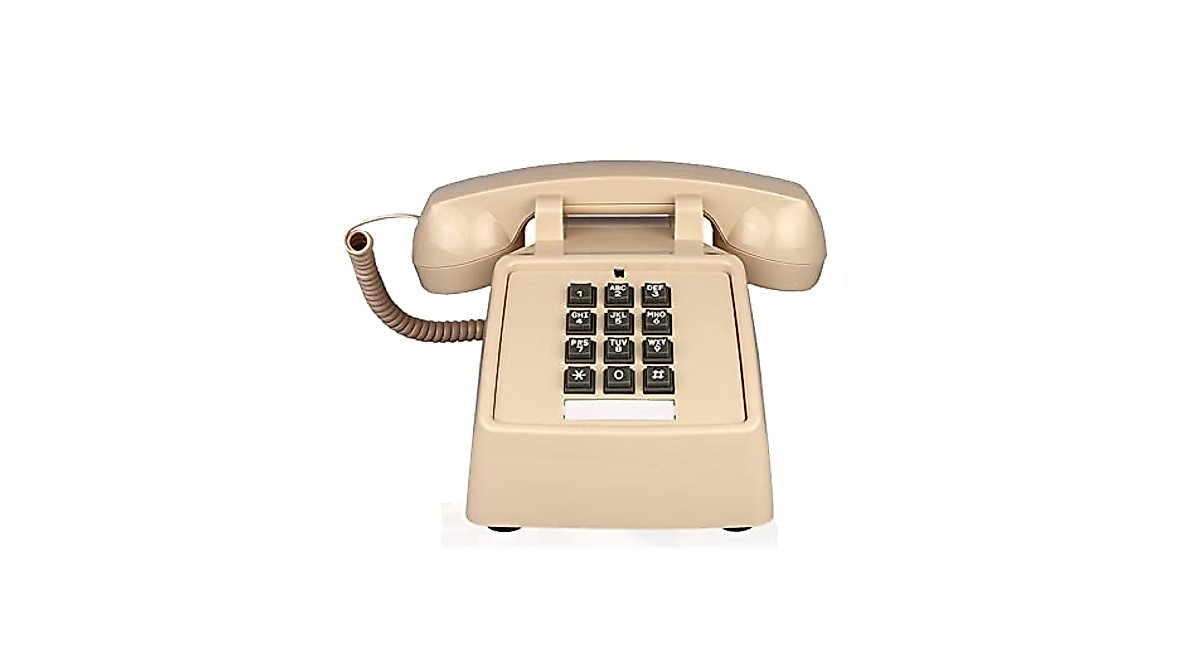 Classic TelPal Retro Landline Phone - Perfect for Home & Office