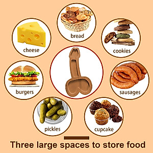 Aperitif Board, Creative Solid Wood Cheese Board and Charcuterie Boards, Restaurant Food Tray for Party, Gathering, 1Piece