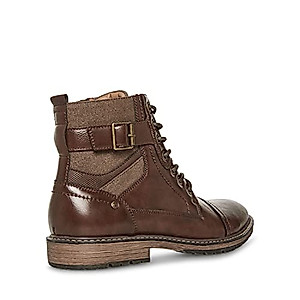 Madden Men's M-TITTAN Combat Boot, Brown, 11