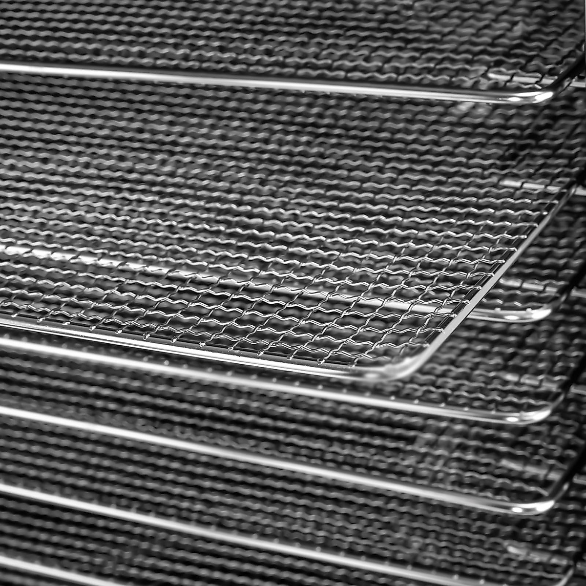 Xlsdlvcnxz 800W Commercial Food Dehydrator,10/12 Trays Stainless Steel Trays,Food Dehydrator Machine with Digital Temperature and Timer for Food and Jerky, Herbs, Veggies, Fruits (10-tray)