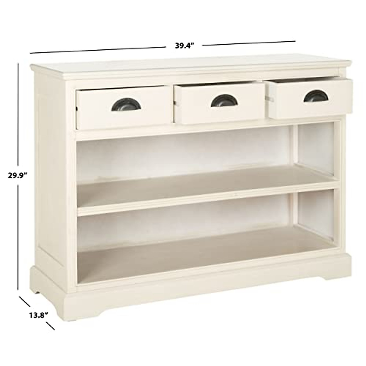 Safavieh AMH5727B Bookshelf, 0, White