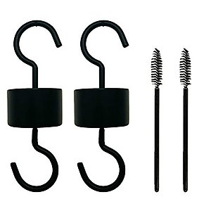REZIPO 4 Pack Hummingbird Feeders Accessory Hooks, 2 Hooks with 2 Hummingbird Feeder Brushes