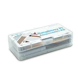 REXQualis Accessories kit Compatible with Raspberry Pi 4 3B+ 3B 2B B+ A+ Zero w/Solderless Breadboard + GPIO T Type Expansion Board + Jumper Wires + Rainbow Ribbon Cable + Resistors